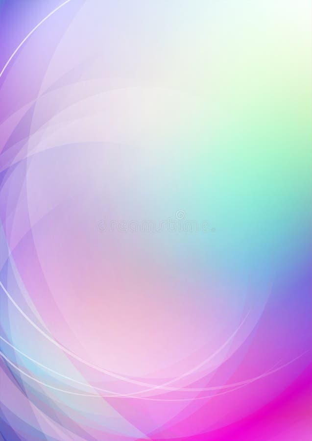 Fondo Abstracto De Color Curvo Ilustración del Vector - Ilustración de ...