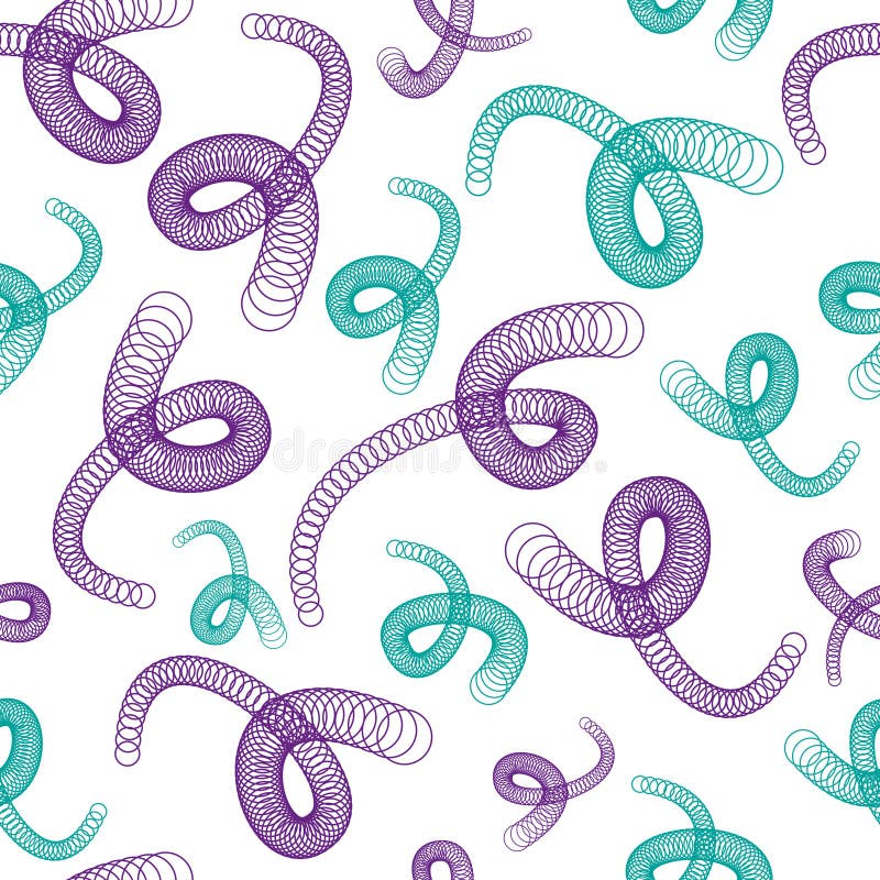 Fondo Abstracto De Espirales Ilustración del Vector - Ilustración de ...