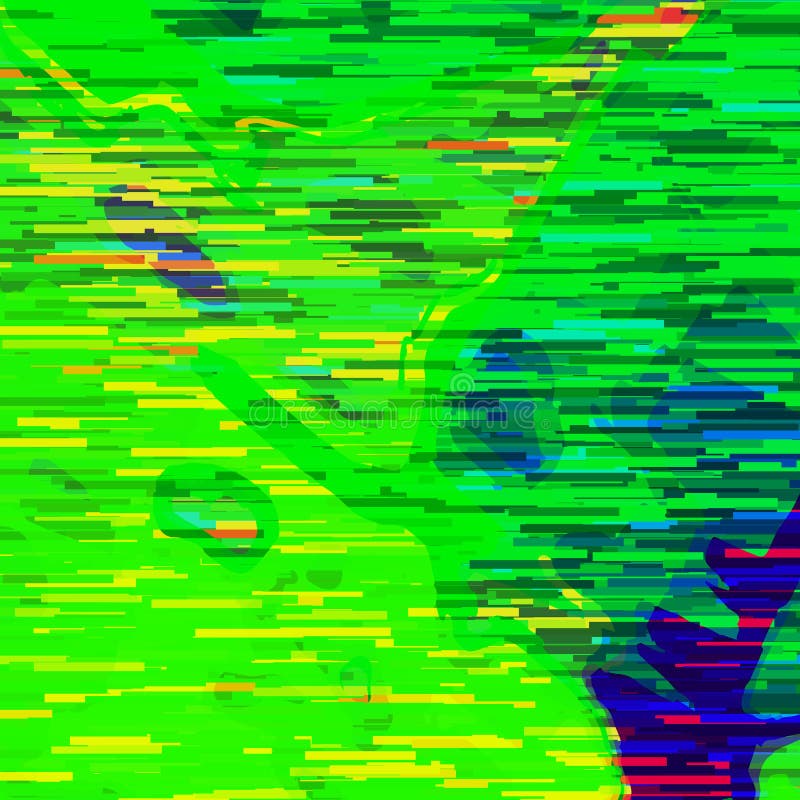 Fondo Abstracto De La Interferencia Ilustración del Vector ...