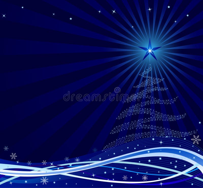 Fondo Abstracto De La Navidad Ilustración del Vector - Ilustración de ...