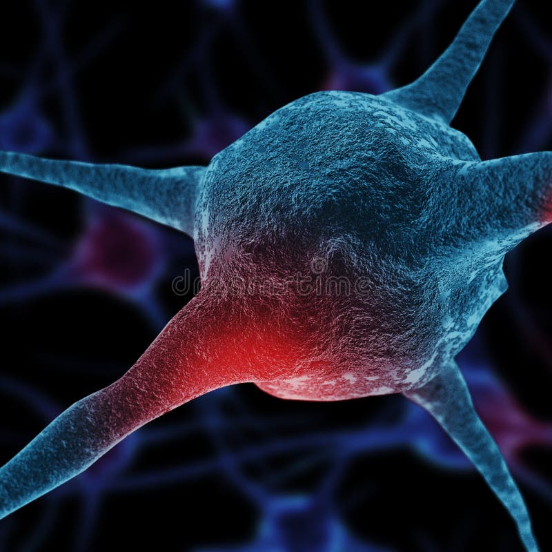 Fondo Abstracto De Las Neuronas Foto de archivo - Imagen de macro ...