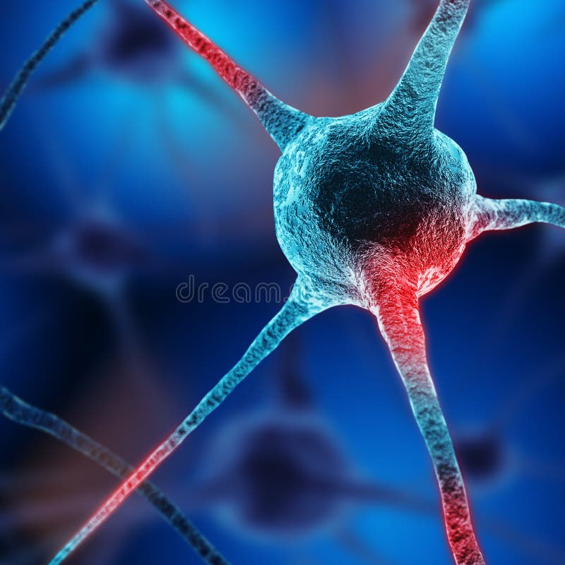 Fondo Abstracto De Las Neuronas Foto de archivo - Imagen de macro ...