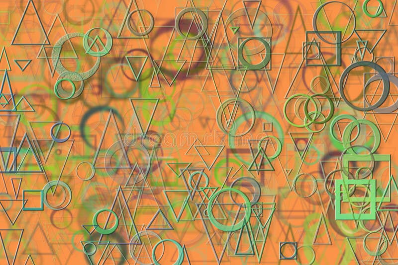 Fondo Abstracto De Los Ejemplos De La Forma Modelo, Al Azar, Papel ...