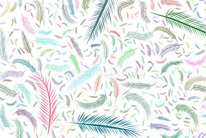 Fondo Abstracto De Los Ejemplos De La Pluma Forma, Modelo, Efecto Y ...