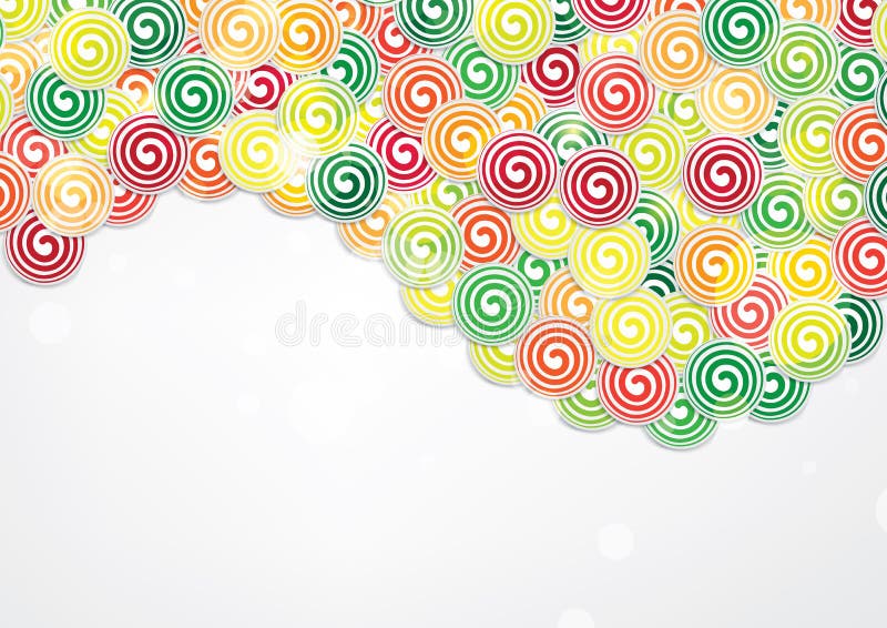 Espirales coloridos ilustración del vector. Ilustración de remolino ...