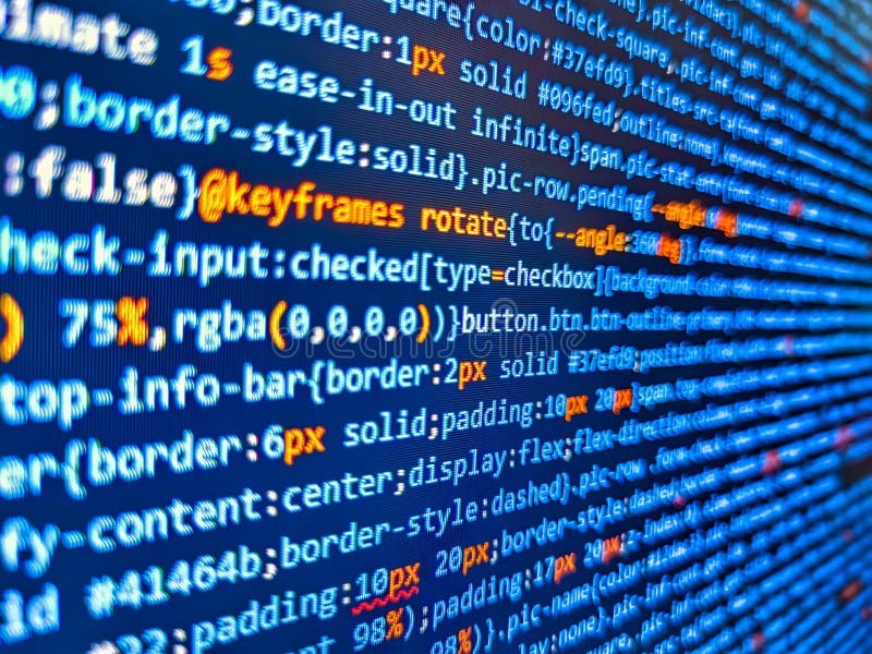 Fondo Abstracto Del Código Fuente Del Equipo. Secuencias De Comandos De ... Fondo Abstracto Del Código Fuente Del Equipo. Secuencias De Comandos De ...