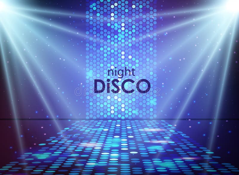 Fondo Abstracto Del Disco Textura De La Bola De Discoteca Ilustración ...