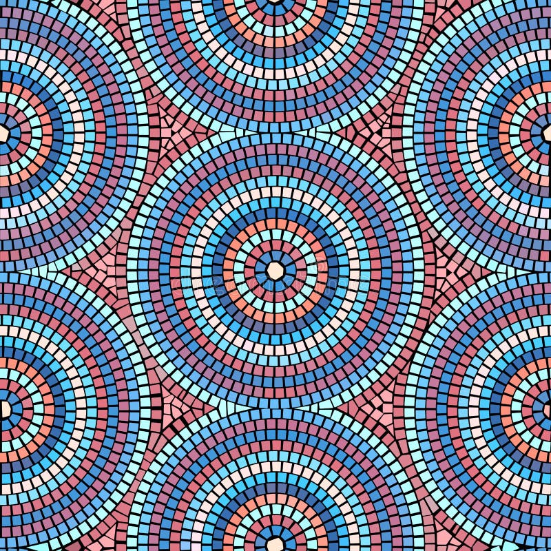 Fondo Abstracto Del Mosaico Ilustración del Vector - Ilustración de ...