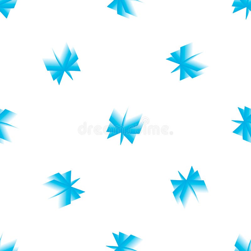 Fondo Abstracto Del Vector De Figuras Azules Ilustración del Vector ...