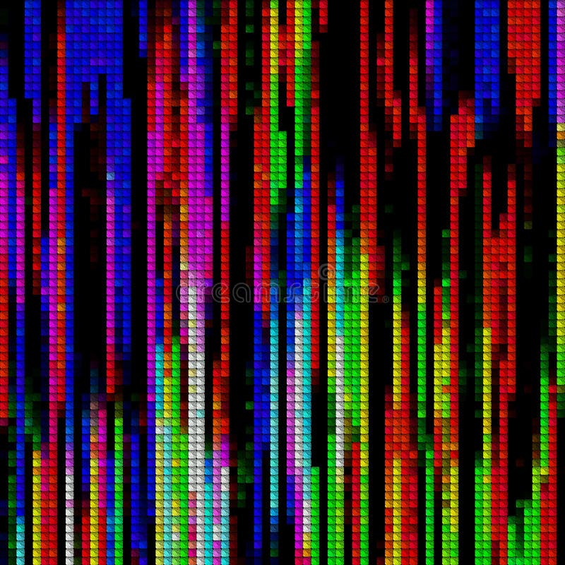 Fondo Abstracto En Colores Fuertes Stock de ilustración - Ilustración ...