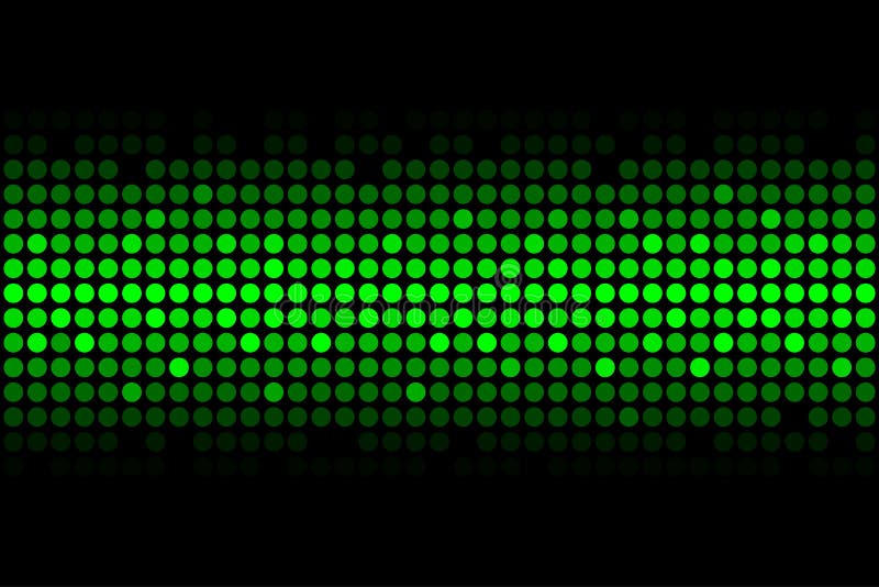 Fondo Abstracto - Luces Verdes Ilustración del Vector - Ilustración de ...