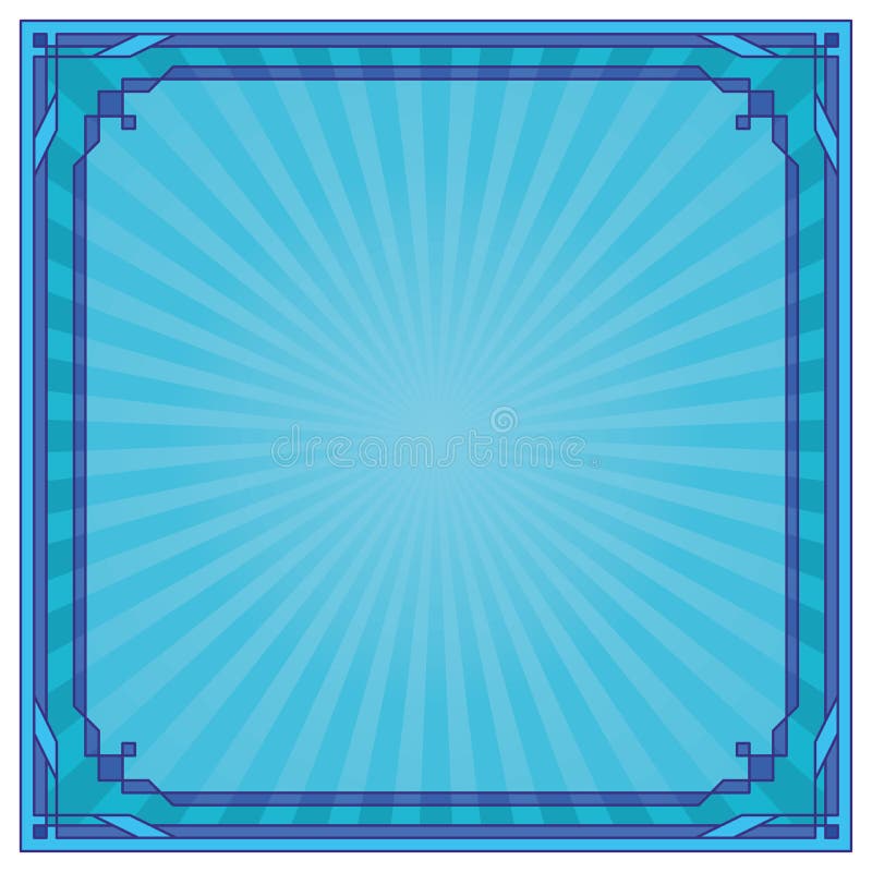 Fondo Abstracto, Marco, Azul Ilustración del Vector - Ilustración de ...