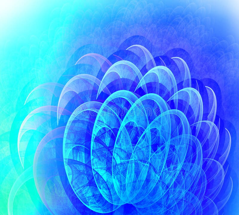 Fondo Abstracto Redondeado De Los Bucles Stock de ilustración ...