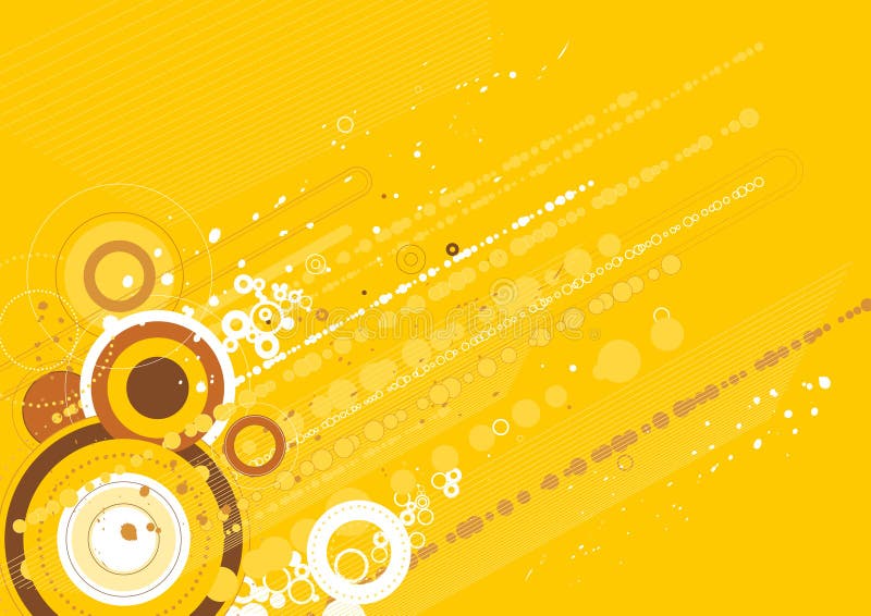 Fondo amarillo del vector ilustración del vector. Ilustración de fondo ...