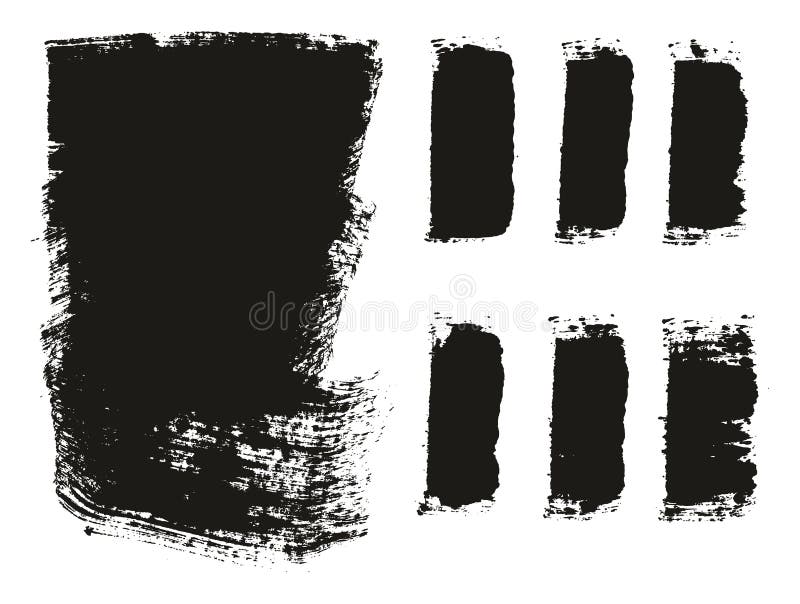 Fondo ancho de la brocha ilustración del vector. Ilustración de mezcla ...