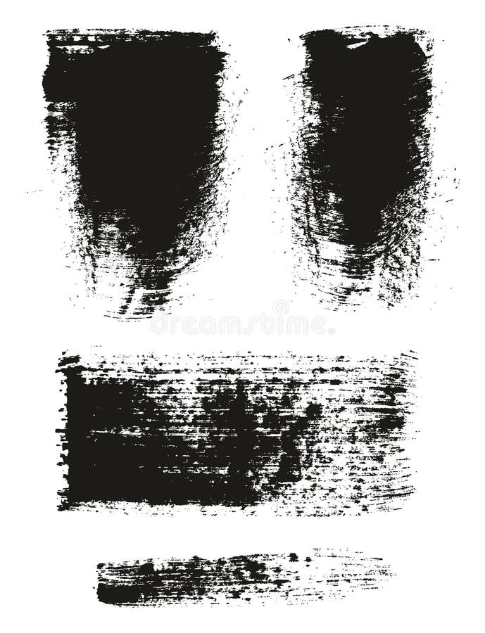 Fondo ancho de la brocha ilustración del vector. Ilustración de pintura ...