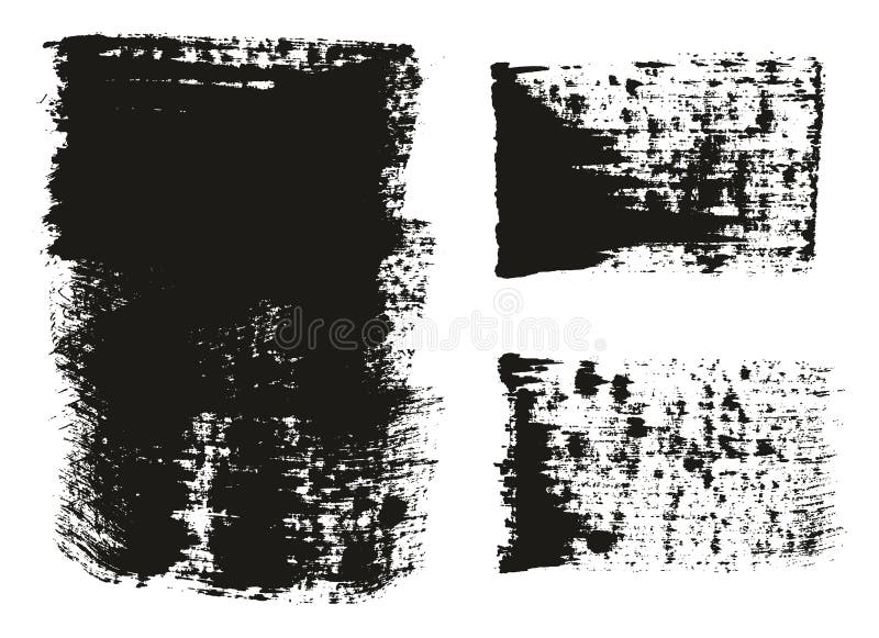 Fondo ancho de la brocha ilustración del vector. Ilustración de tinta ...