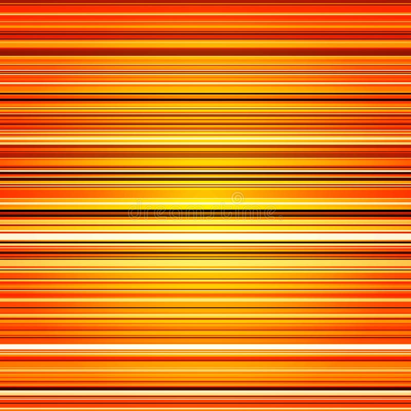 Fondo Arancio Di Colore Delle Retro Bande Astratte Illustrazione ...