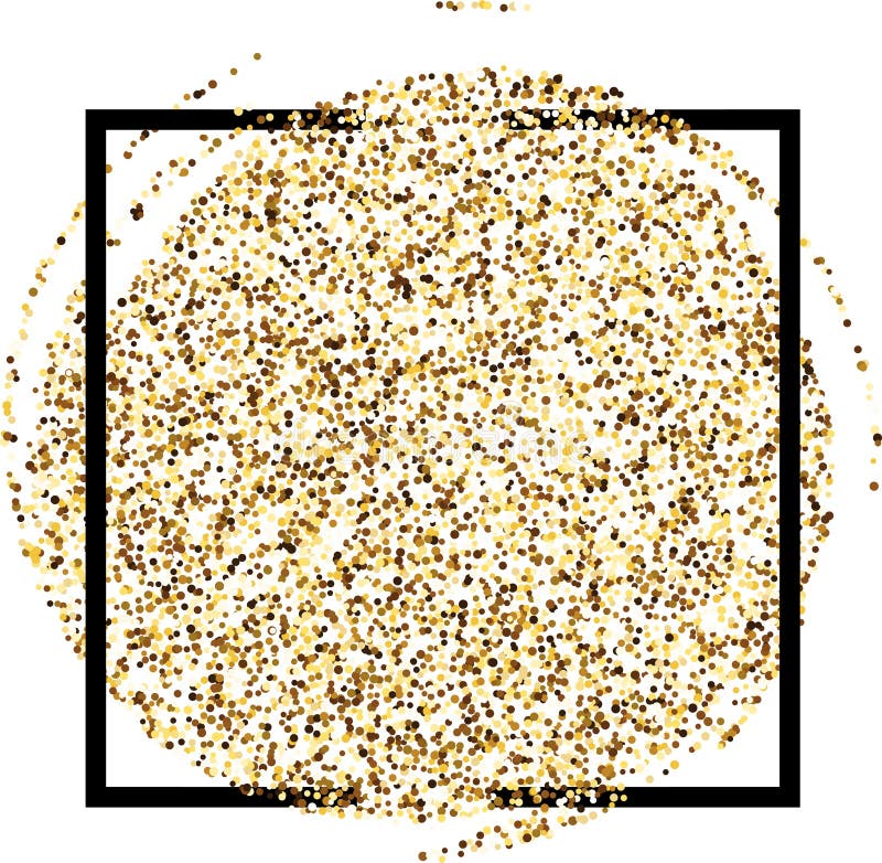 Fondo Arenoso Abstracto Con El Marco Ilustración del Vector ...