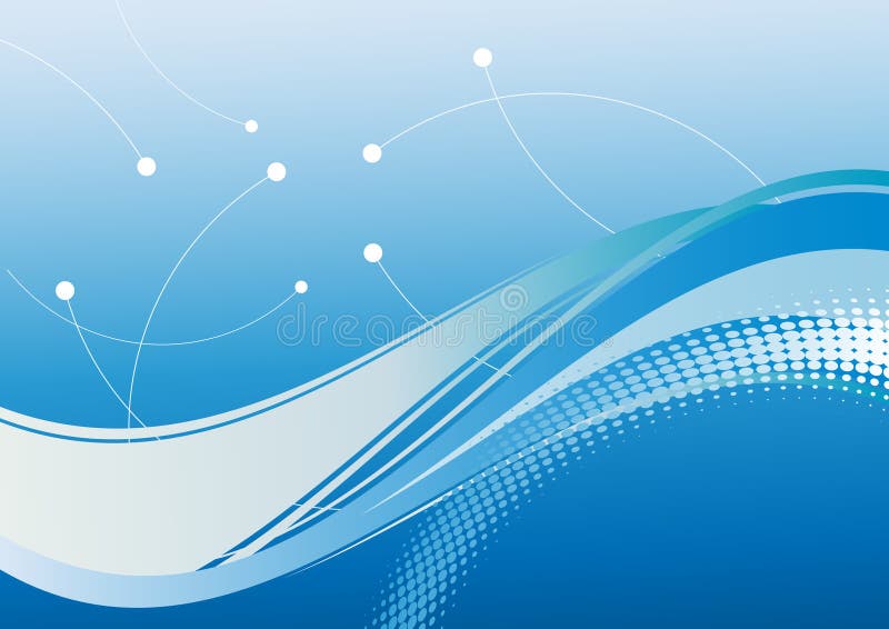 Rayas azules abstractas ilustración del vector. Ilustración de fondo ...