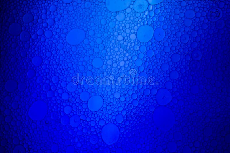 Fondo Azul Abstracto Con Burbujas Foto de archivo - Imagen de oscuro ...