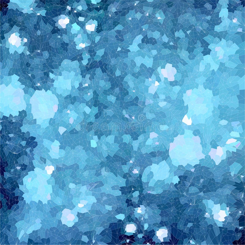 Fondo Azul Abstracto Con Las Luces. Vector Ilustración del Vector ...