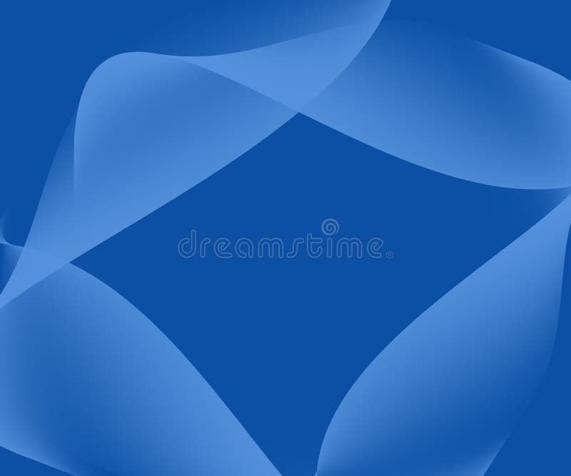 Fondo Azul Abstracto Con Pendiente De La Flor Stock de ilustración ...