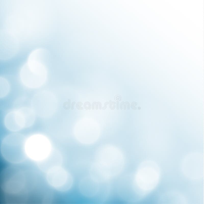 Fondo Azul Con Luces Desenfocadas Ilustración del Vector - Ilustración ...