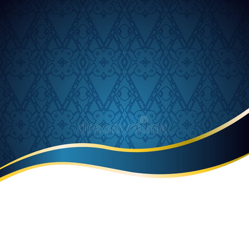 Fondo Azul Y De Plata Lujoso Ilustración del Vector - Ilustración de ...