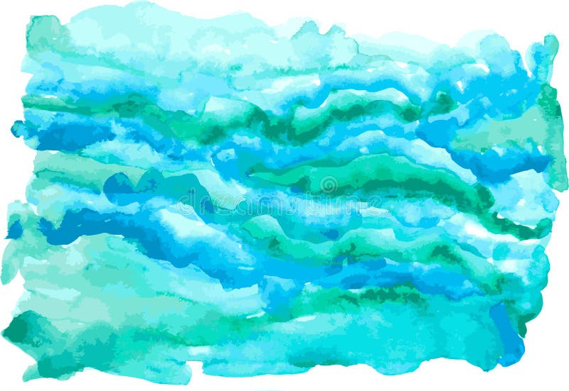 Fondo Azul De Gradiente Vector De Color De Agua En El Estilo Del Mar ...