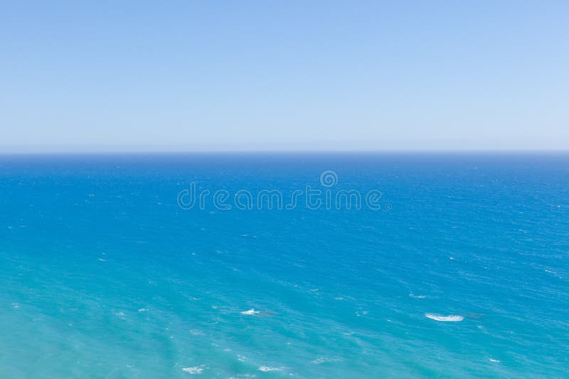 Fondo Azul De Horizonte De Mar Foto de archivo - Imagen de apacible ...