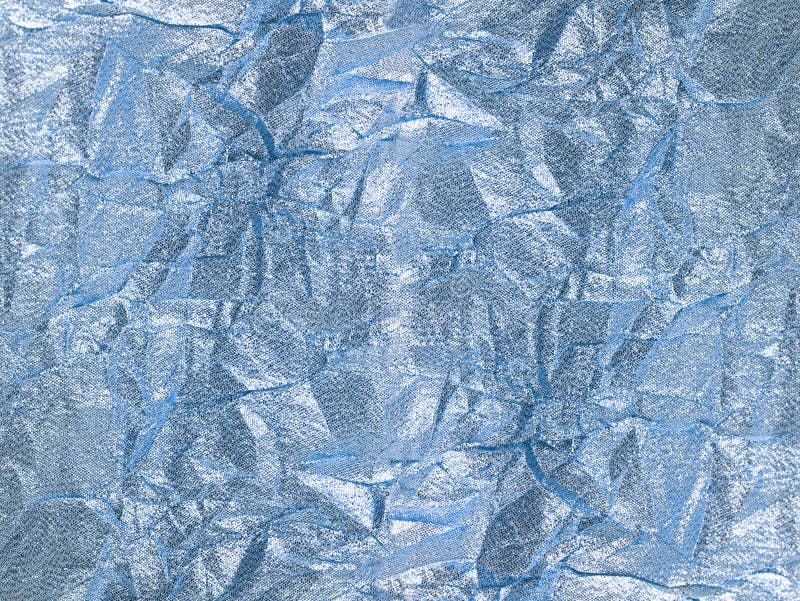Fondo Azul De Plata Brillante De La Materia Textil Imagen de archivo ...