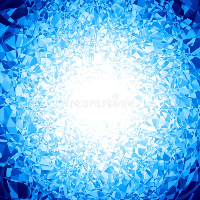 Fondo Azul Del Hielo Del Vector Ilustración del Vector - Ilustración de ...