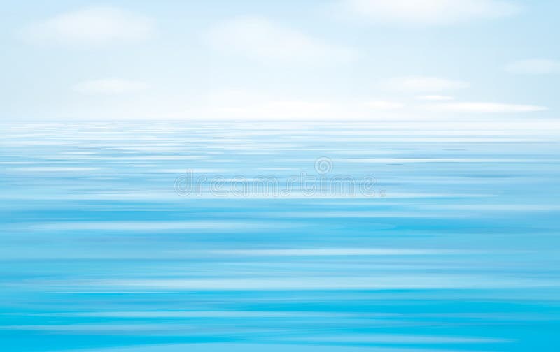 Fondo Azul Del Mar Del Vector Ilustración del Vector - Ilustración de ...
