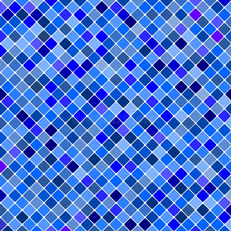 Fondo Azul Del Modelo De Los Azulejos. Stock de ilustración ...