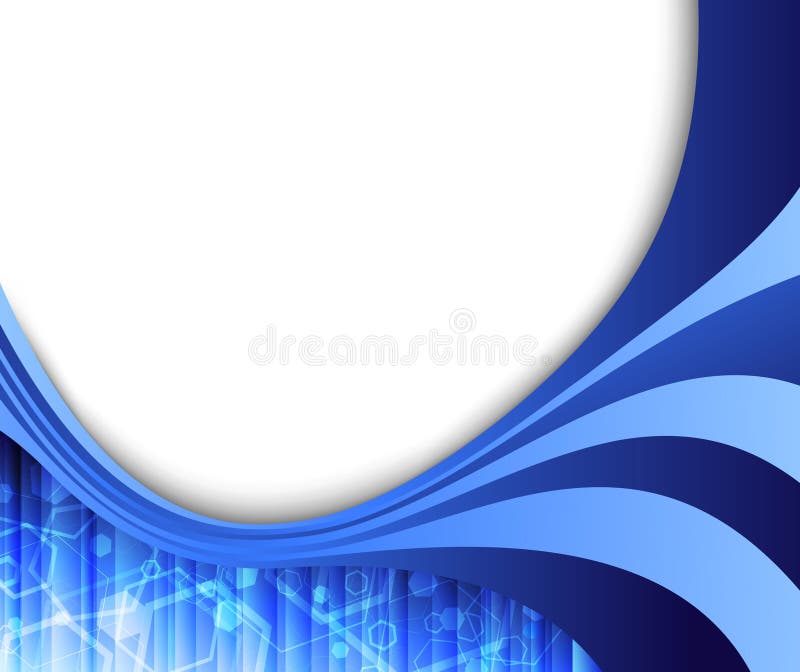 Fondo azul moderno ilustración del vector. Ilustración de modelo - 19019087