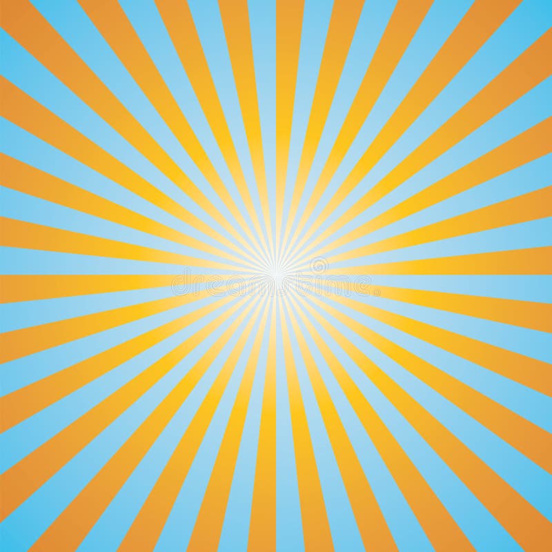 Fondo Azul Y Amarillo De Explosión De Color Ilustración del Vector ...