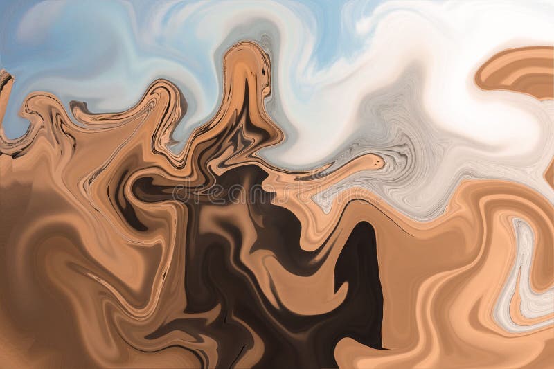 Fondo Azul Y Crema Abstracto Para Texturas Y Superposiciones Foto de ...