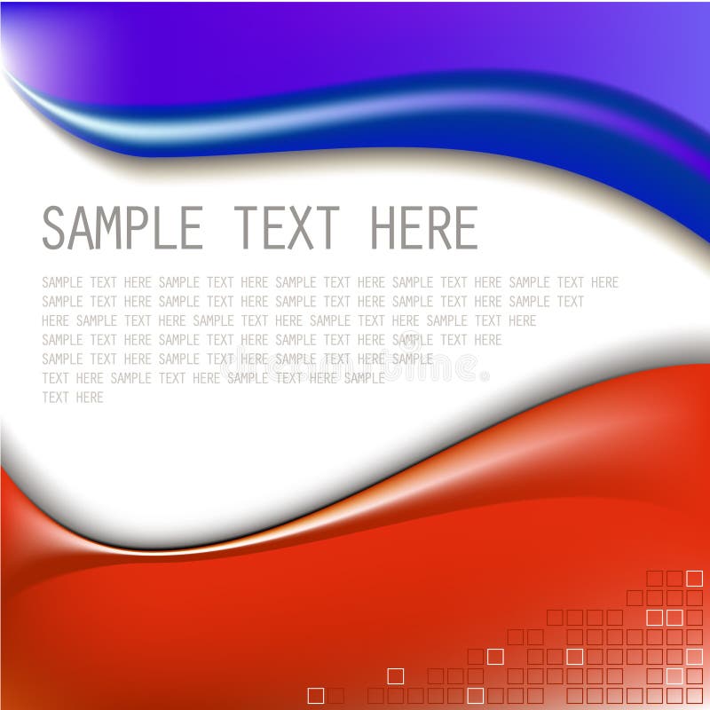 Fondo Azul Y Rojo Abstracto Ilustraciones Stock, Vectores, Y Clipart ...