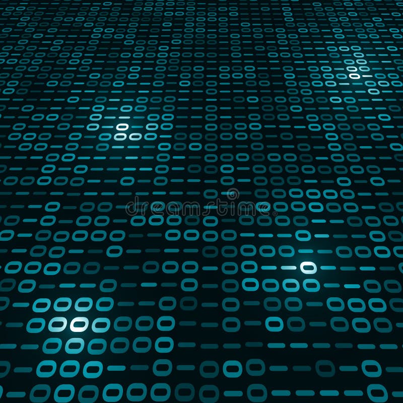 Fondo Binario Di Codice Macchina Illustrazione Vettoriale ...