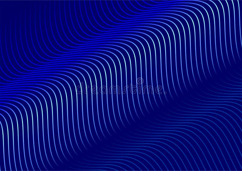 Fondo biru abstrak garis stock de ilustración. Ilustración de fondo ...