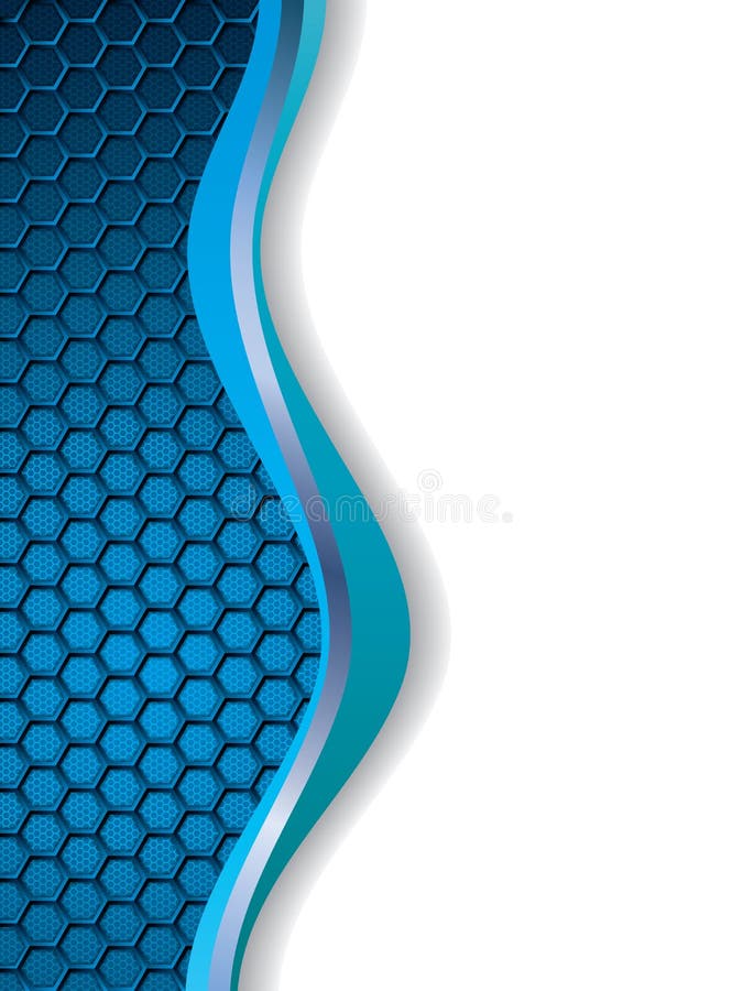 Fondo Blanco Azul Abstracto Stock de ilustración - Ilustración de azul ...