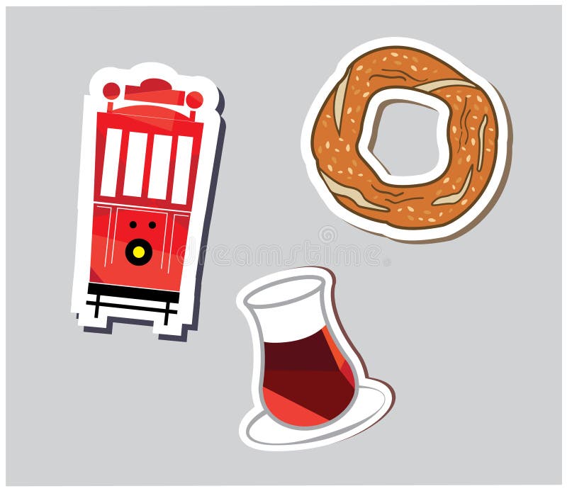 Fondo Blanco De La Ilustración Del Edificio De Estambul Ilustración del Vector - Ilustración de ...