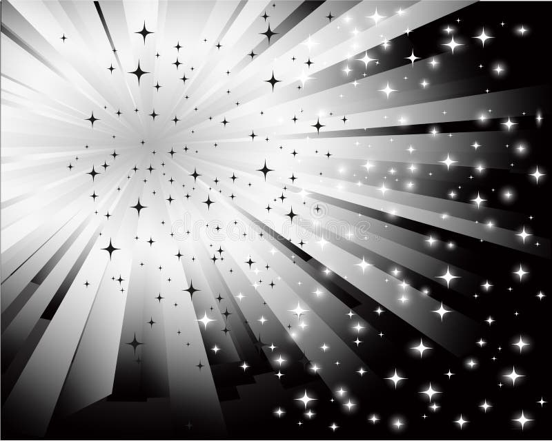 Fondo Blanco Negro Abstracto Ilustración del Vector - Ilustración de ...