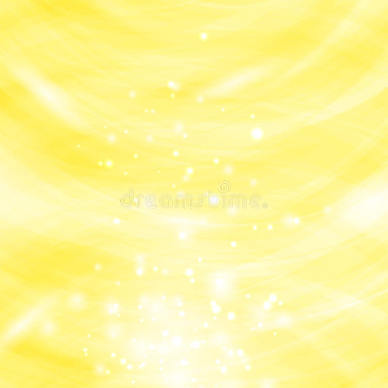 Fondo Borroso Con Explosión Amarilla. Explosión Estrellada Ilustración ...