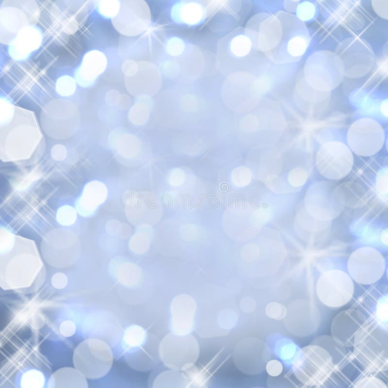 Fondo Brillante De Luces Azules Foto de archivo - Imagen de color ...