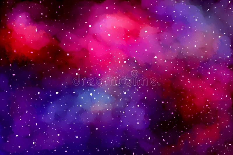 Fondo cósmico ilustración del vector. Ilustración de necrosis - 70735375