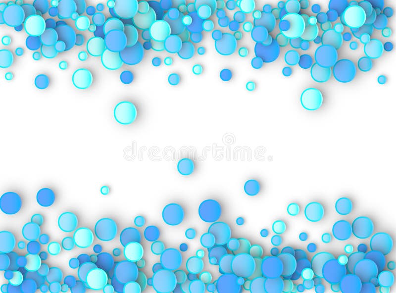 Fondo Carnaval Azul Del Confeti Ilustración del Vector - Ilustración de ...