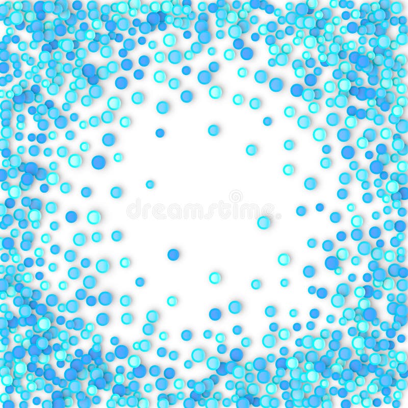 Fondo Carnaval Azul Del Confeti Stock de ilustración - Ilustración de ...