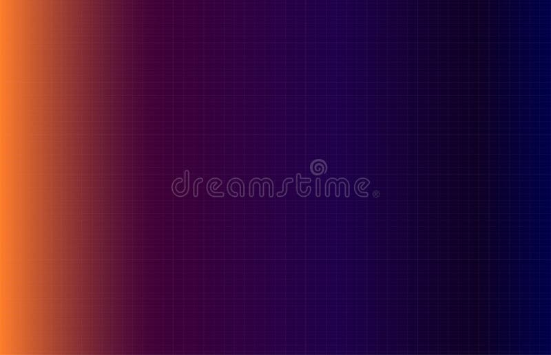 Fondo Coloreado. Color Naranja Violeta Y Azul Oscuro Ilustración del ...